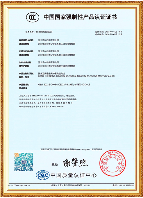 Company Profile - HongLin Cable