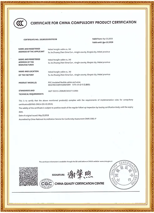 Company Profile - HongLin Cable
